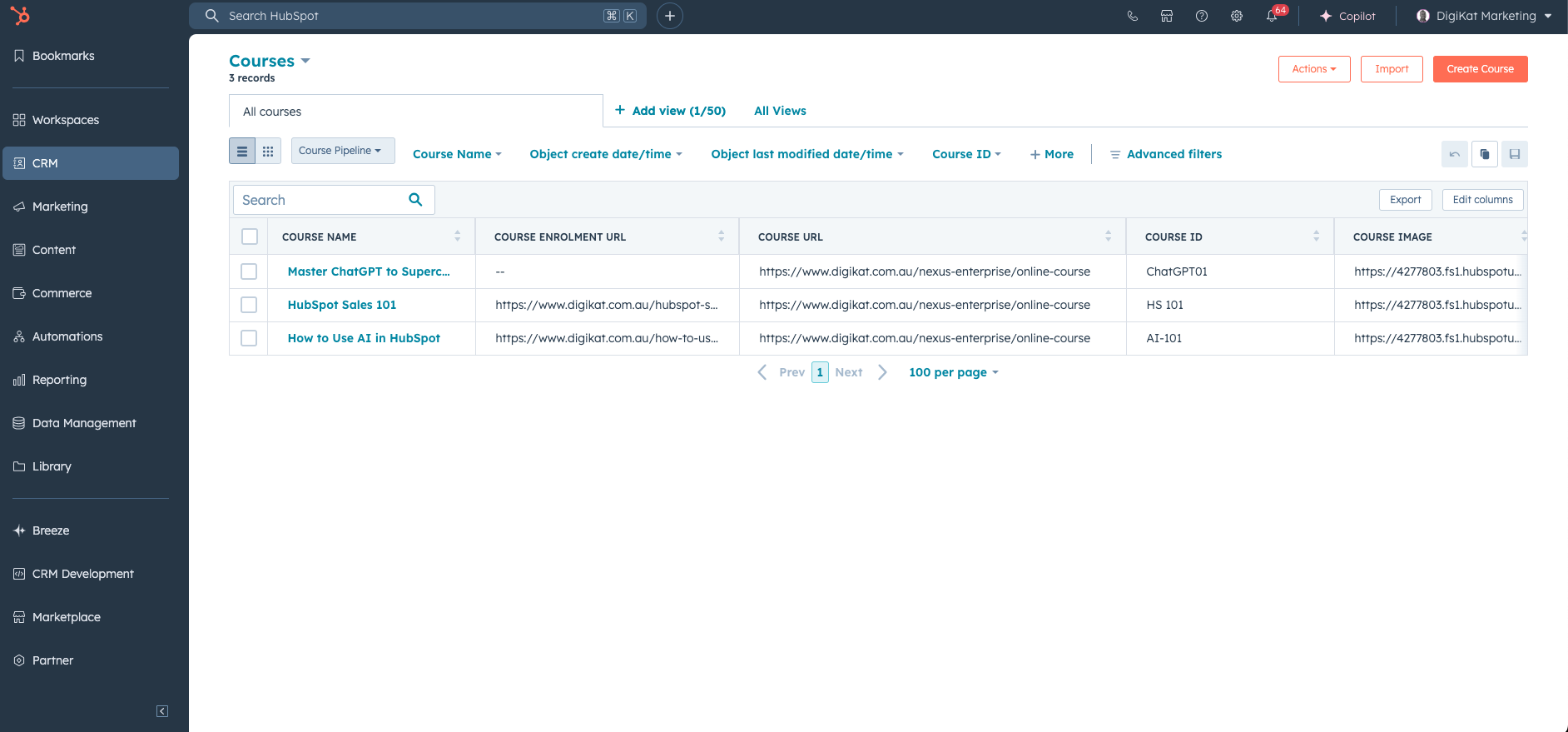 How to Build and Manage Online Courses Using HubSpot’s New Course Object